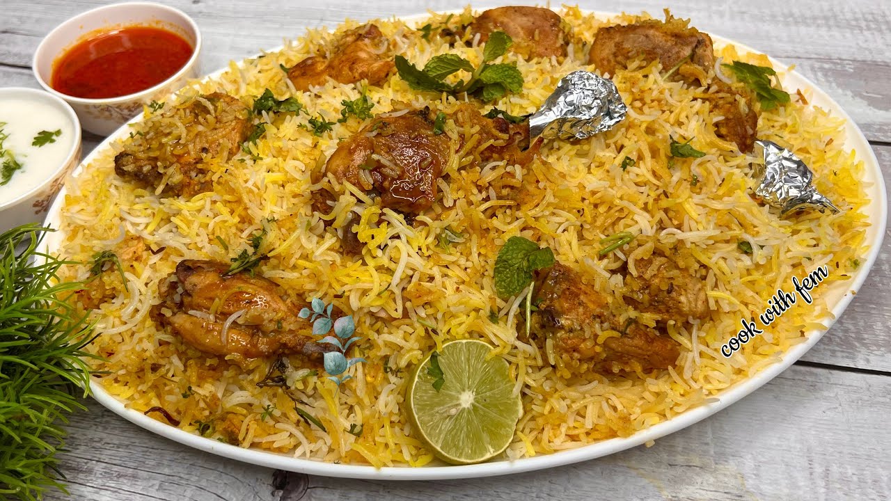 World Famous Hyderabadi Chicken Dum Biryani - PISTA HOUSE Style - EID ...