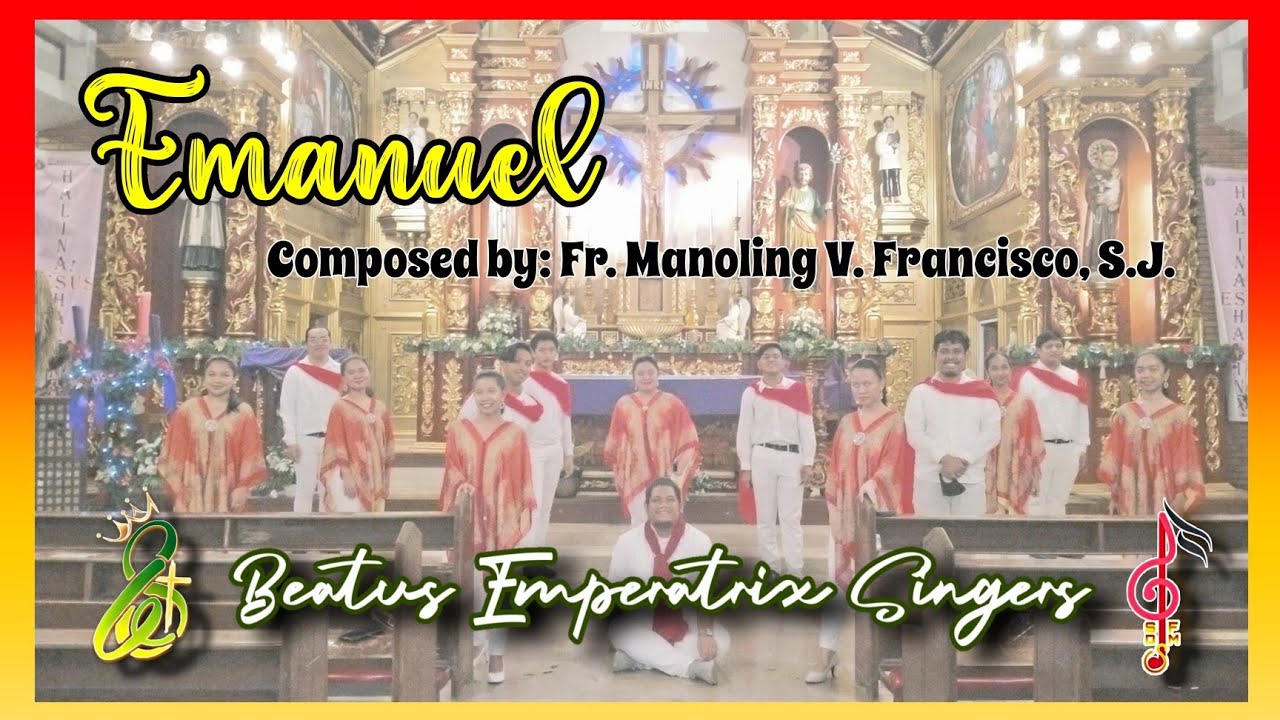 Emanuel • Fr. Manoling Francisco | BESingers - YouTube