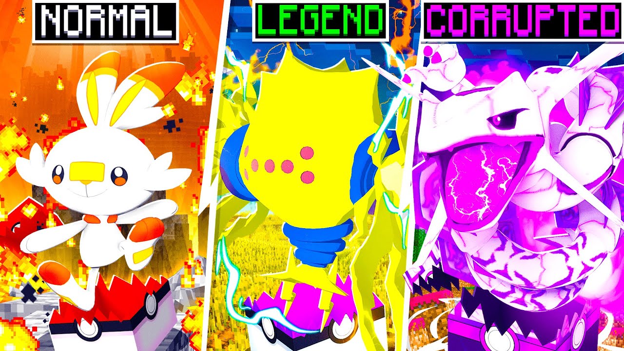 Upgrading LUCKY BLOCKS to CORRUPTED LUCKY BLOCK in Minecraft PIXELMON ...