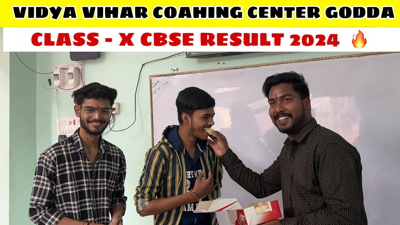Vidya Vihar Study Center class -X cbse result 🔥 ️|| Vidya vihar classes godda - YouTube