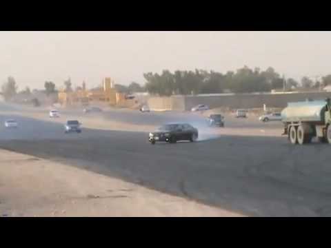 2010 BMW 7 series drift in saudi
