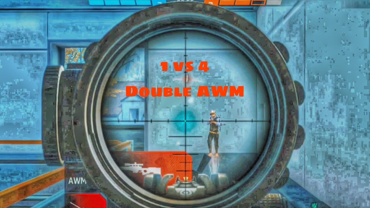 1 Vs 4 Awm...| Cs Rank Highlights - YouTube