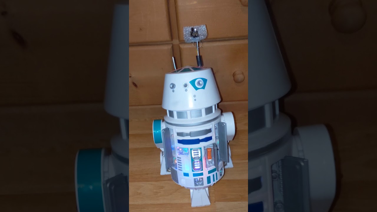 Droid depot R5 unit- life form scanner hack/mod- custom droid - YouTube