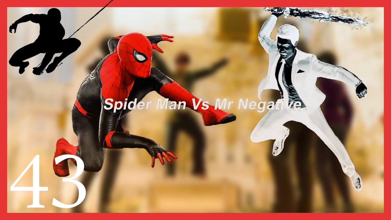 Spider-Man PS4 Pro Gameplay Part 43 Fight Scenes Spider Man Vs Mister ...