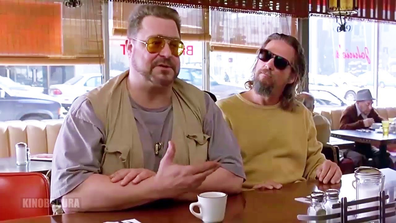 The Big Lebowski (1998) - Toe Discuss at Resturant - YouTube
