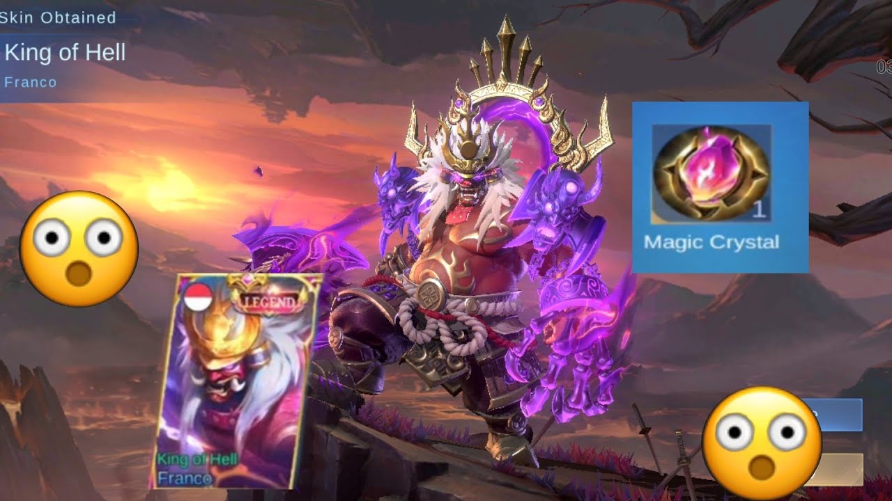 Franco skin King of hell ( magic wheel ) | MLBB - YouTube