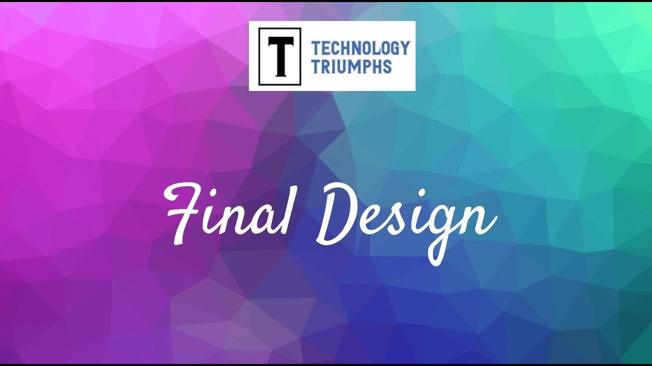 Level 2 Creative Craft - Final Design - YouTube