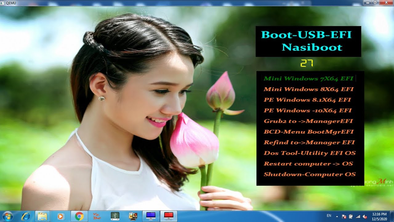 Hướng dẫn tạo Boot EFI từ Bootmgr.efi,Xorboot,Grub2,Grub4dos Phần I - YouTube