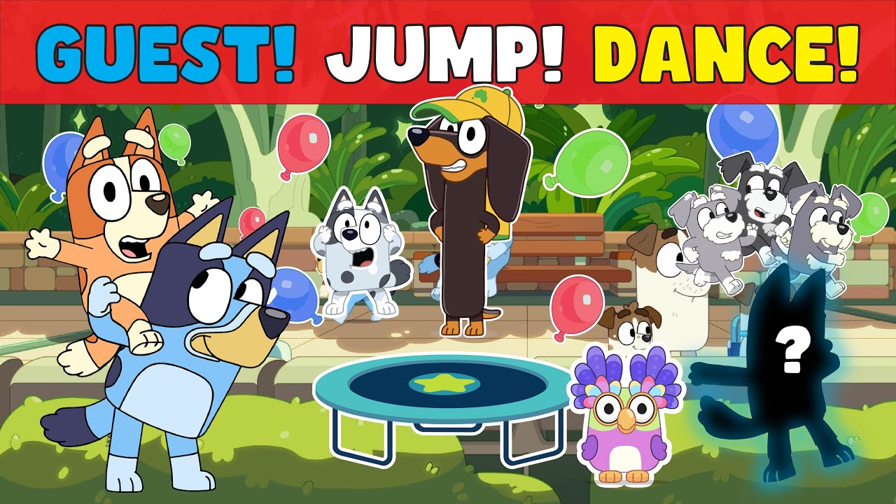 🎮 Bluey’s Jump & Play! Learn New Words While Having Fun! 🐾🔠 - YouTube