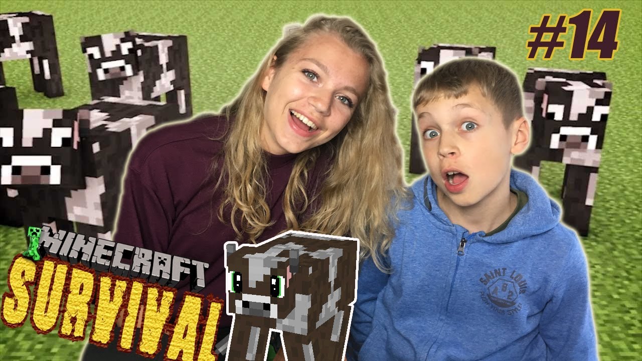 TUUR & AFKE op KOEIEN JACHT! (SURVIVAL #14) - YouTube