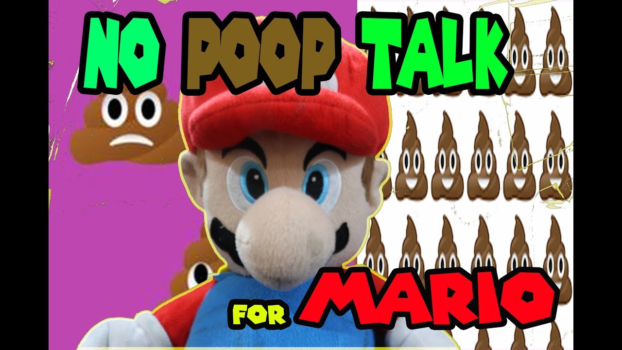 MARIO BOTHERED BY POOP EMOJI!! - YouTube