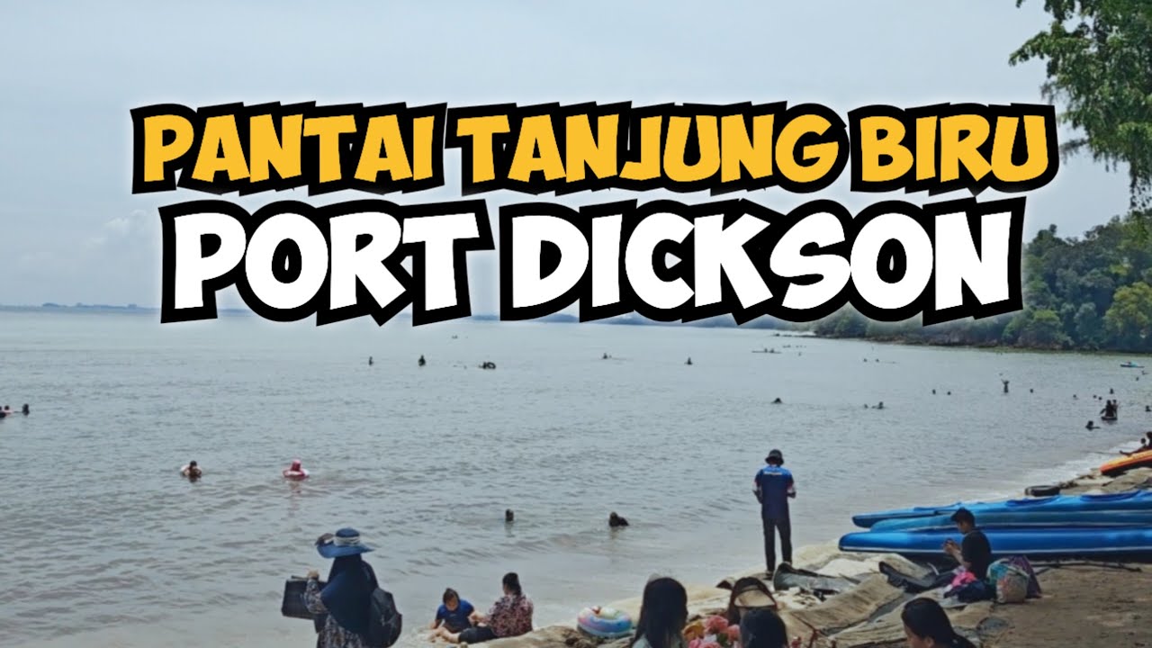 Pantai Tanjung Biru (Blue Lagoon) Port Dickson. Anak-anak Seronok ...