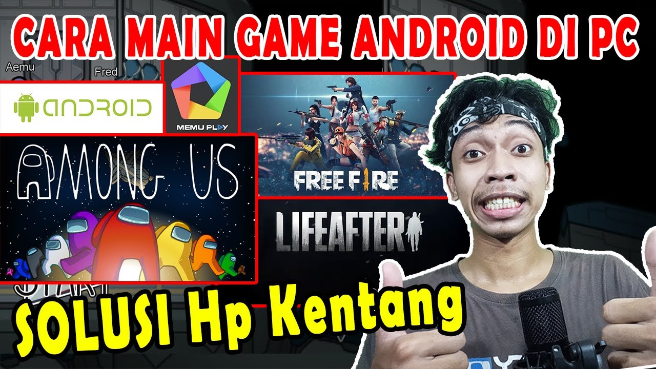 BARU ! CARA MAIN GAME ANDROID DI PC / LAPTOP + SETTING GAMPANG ! - ANTI ...