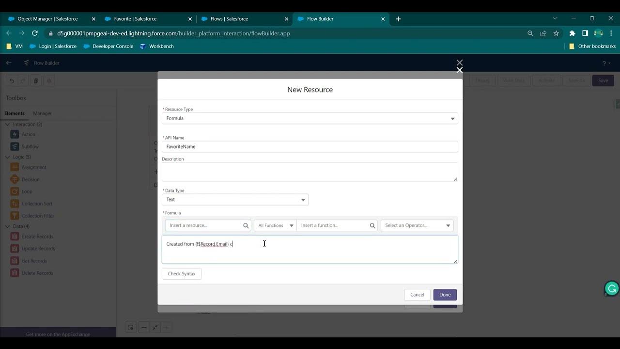 Create Child record when Parent record is created (if certain criteria meets) using Flow - YouTube