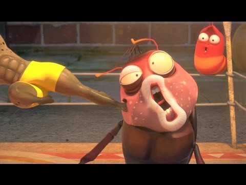 LARVA ᴴᴰ WWE Fight Champion ★ Best Funny Cartoon for kid SPECIAL ...