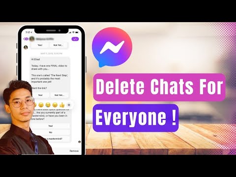 How to Delete Messenger Chat for Everyone !