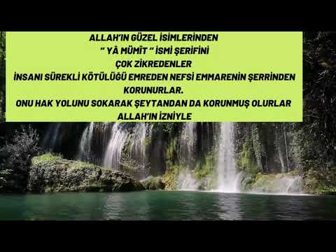 YÂ MÜMÎT İSMİ ŞERİFİ İLE NEFSİNİ VE ŞEYTANI DEVRE DIŞI BIRAK