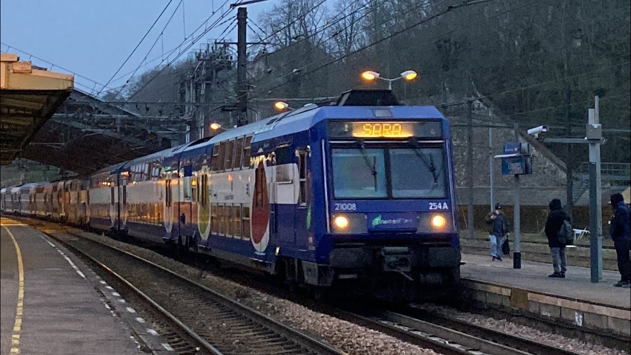 Arrivée de la dernière Z 20900 Transilien (254A) à Étampes - YouTube