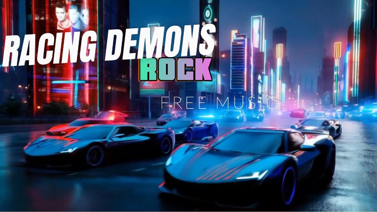 Racing Demons - Agressive Rock Copy Right Free youtube short & Vlog ...