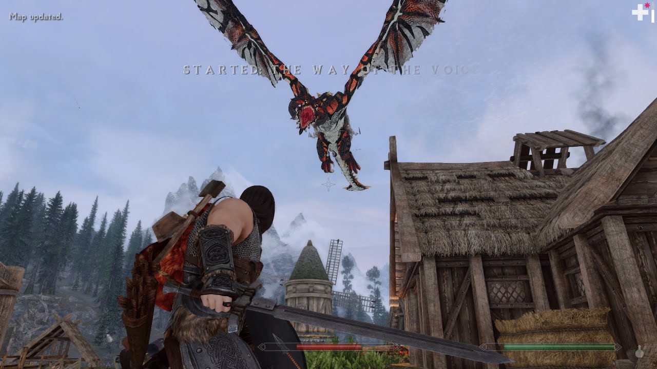 Savage Sword of Skyrim: The Lance of Whiterun Mod Testing - YouTube