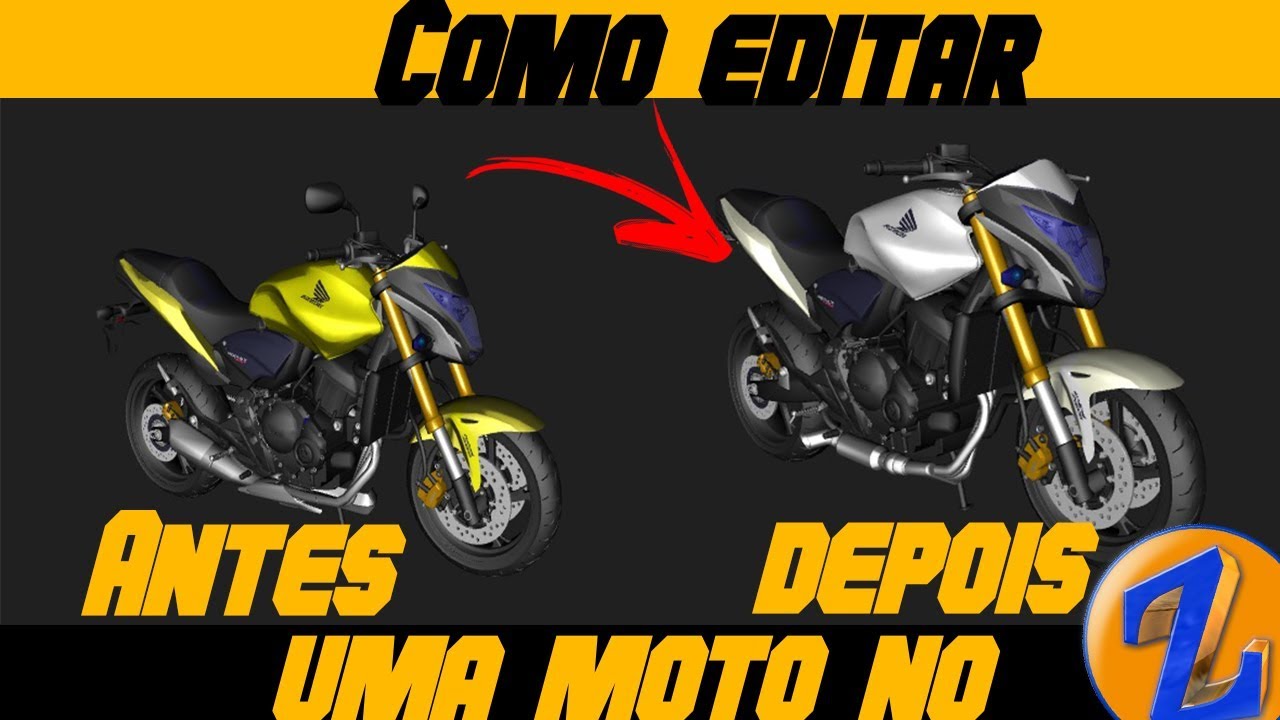 COMO EDITAR UMA MOTO NO ZM | TUTORIAL ZMODELER (Part 1/2) - YouTube