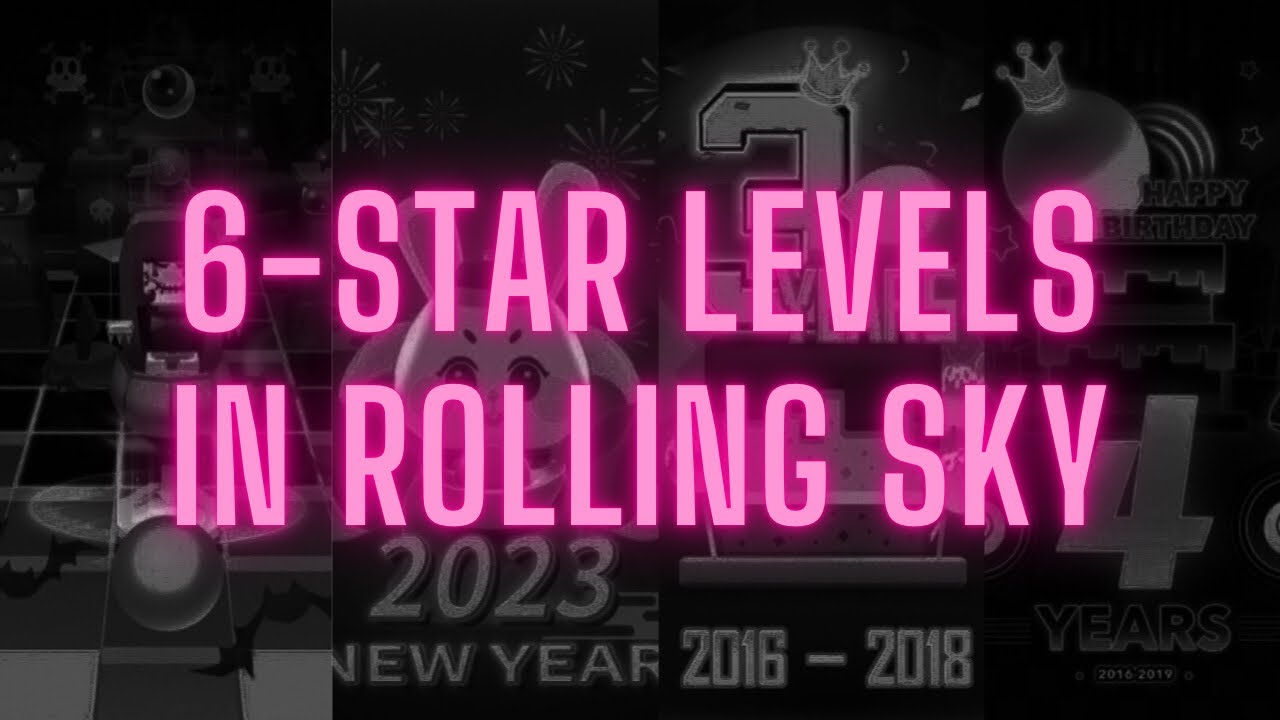 Rolling Sky | 6-Star Levels | EINZEL - YouTube