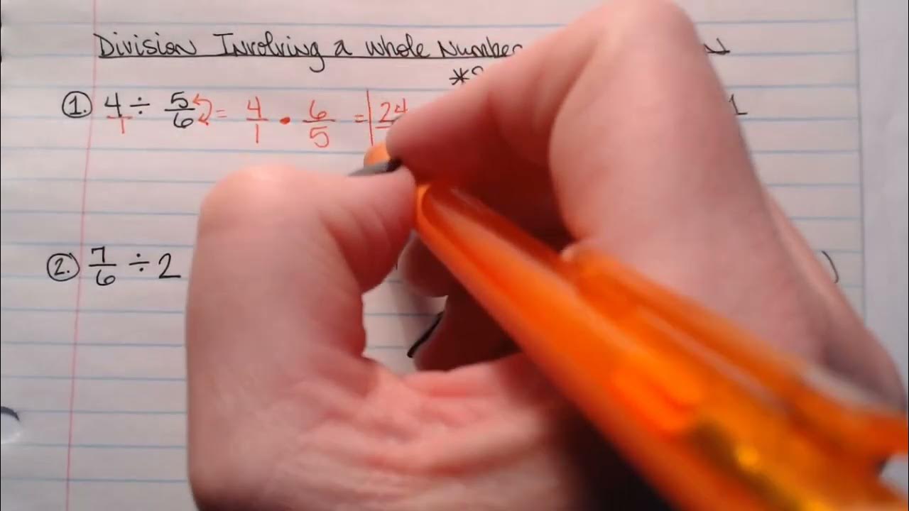 division-involving-a-whole-number-and-fraction-youtube