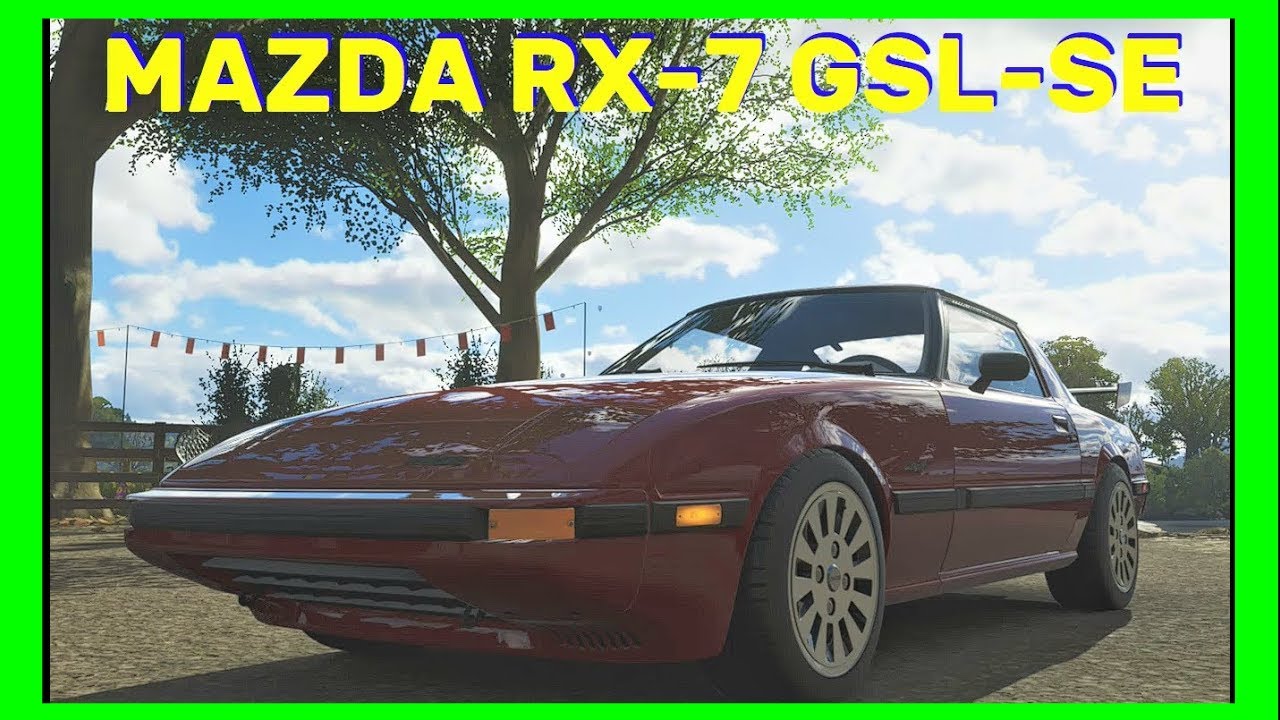 Forza Horizon 4 - Mazda RX-7 GSL-SE - How to Unlock/Tune - YouTube