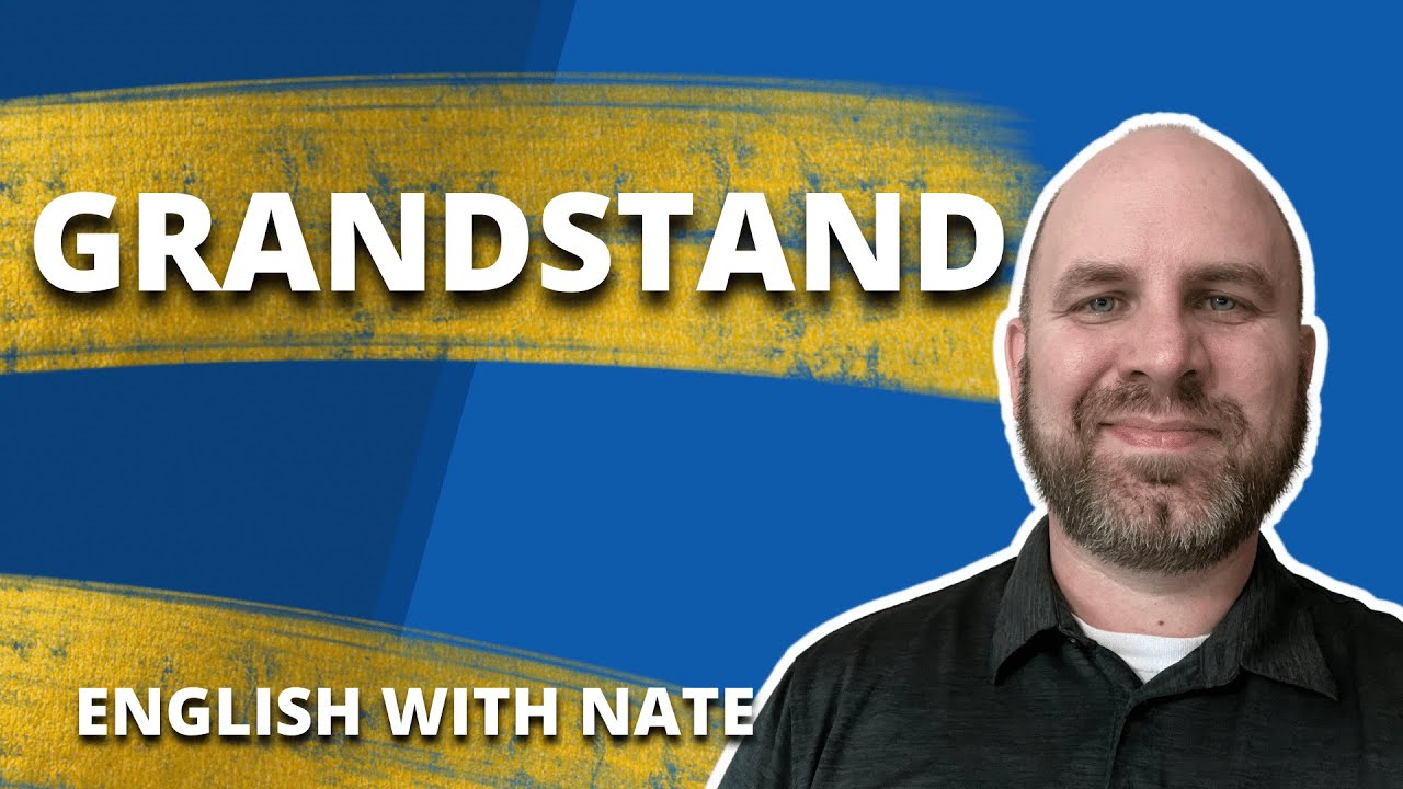 Grandstand Pronunciation / What does grandstand mean? (Learn English ...