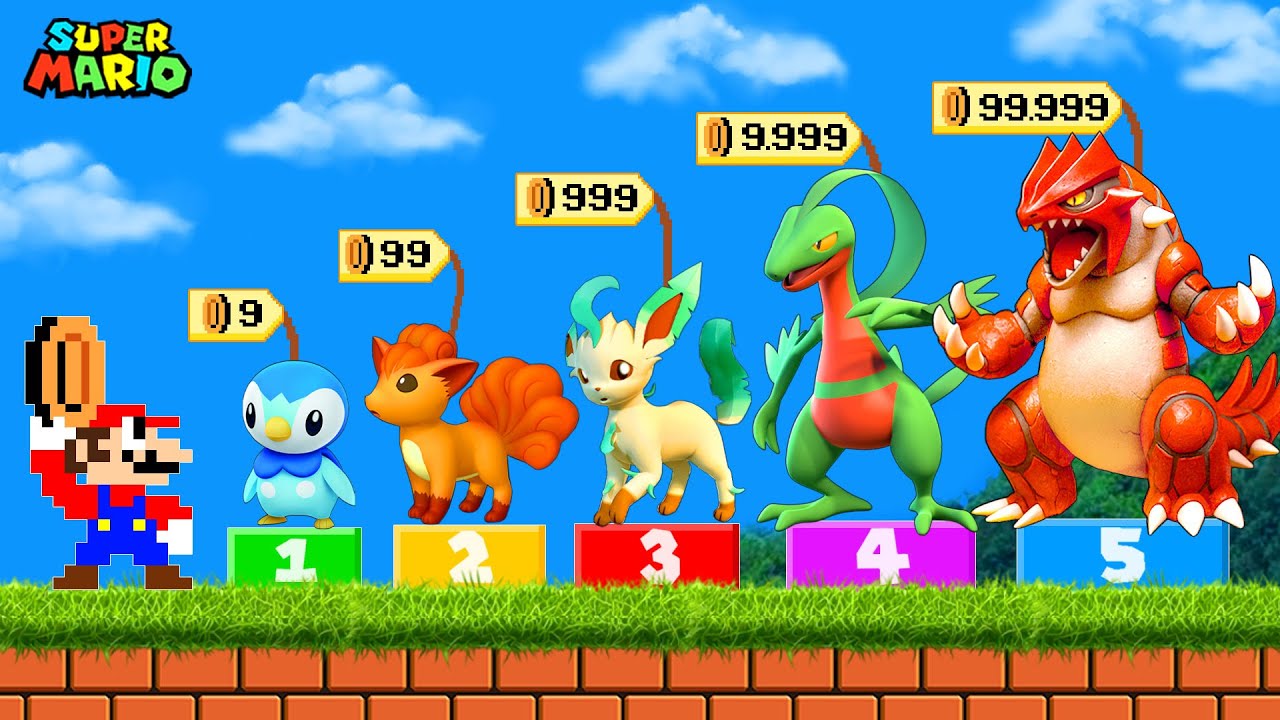If All Pokemon became REALITY in Super Mario Bros? - YouTube