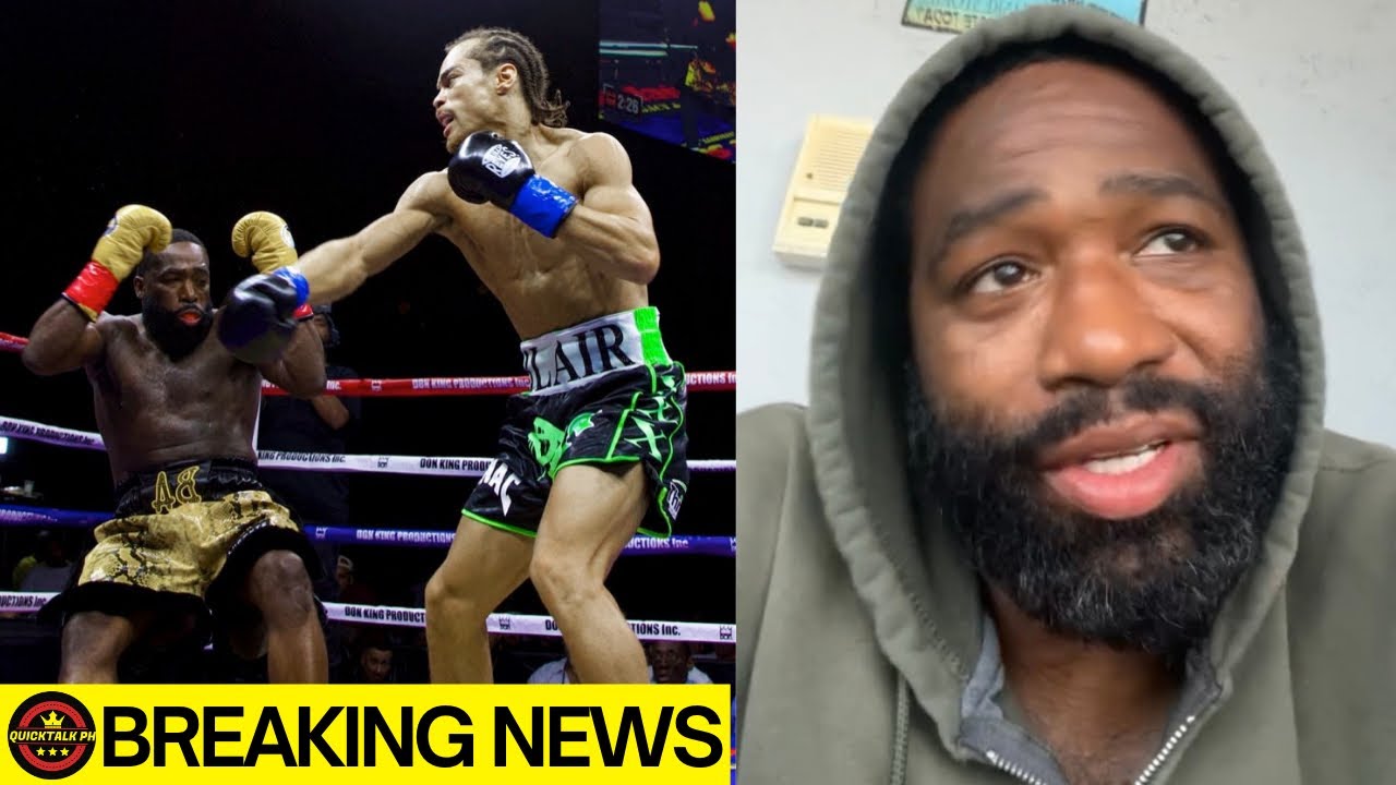 RETIRED?! Adrien Broner SEVERELY INJURED After Fighting Blair Cobbs ...