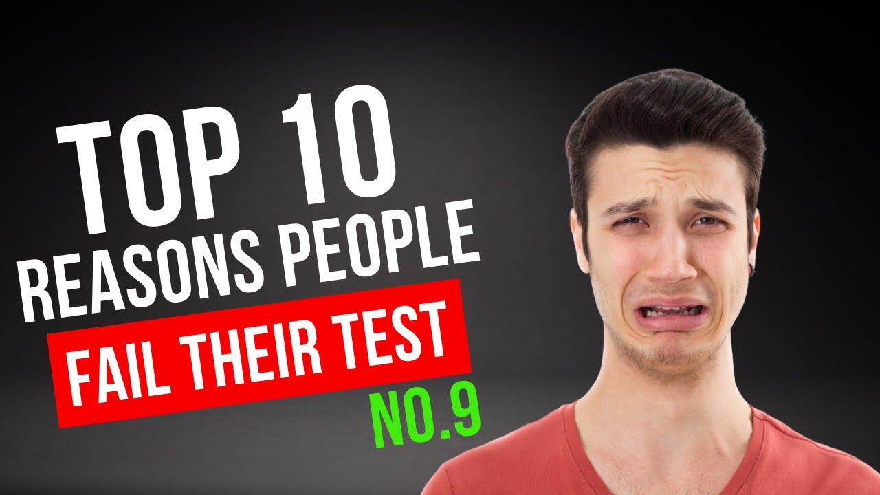 9th Top reason why people FAIL their driving test - YouTube