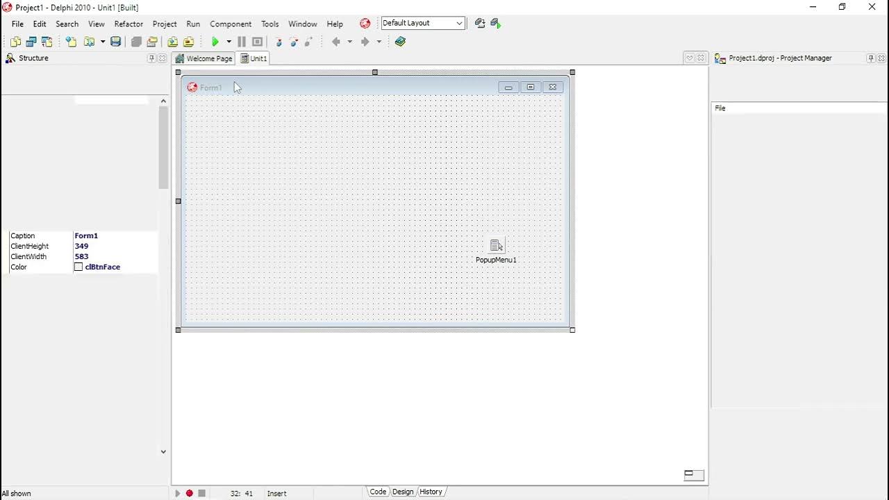 Delphi - PopUpMenu - YouTube