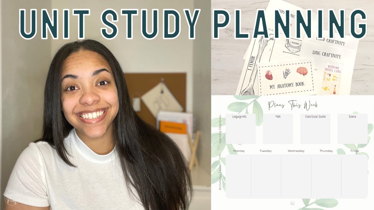 Unit Study Homeschool Planning // Using a digital planner! - YouTube
