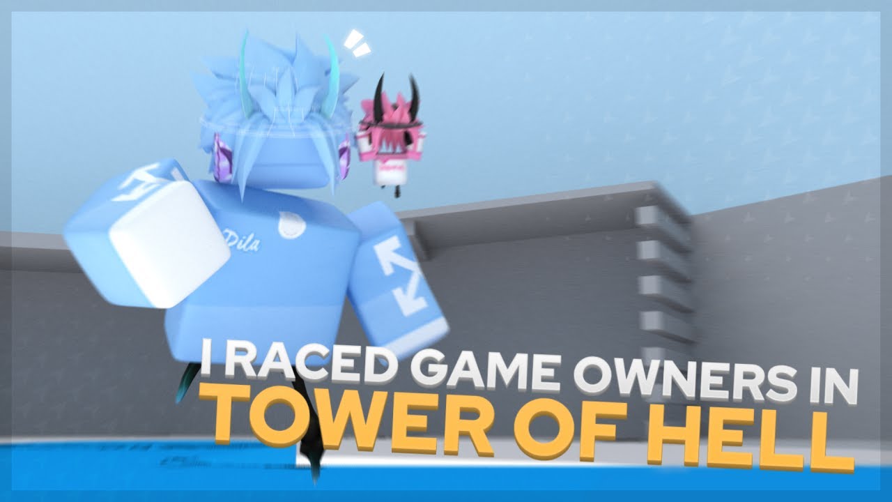 So I Raced Game OWNERS In Tower Of Hell... [ROBLOX] - YouTube