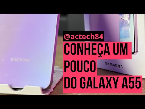 Galaxy A55 e algumas especificações! - YouTube