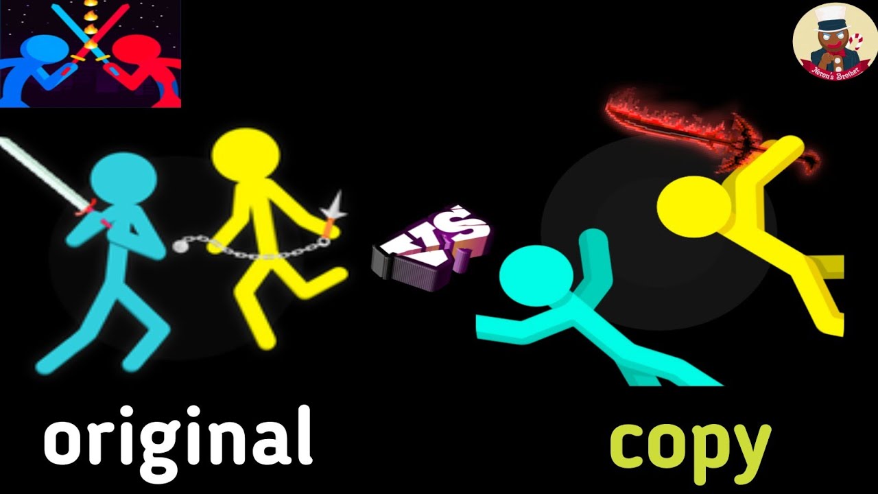 Supreme duelist stickman 🇧🇷 original vs copy fight games 🇻🇳 #stickman # ...