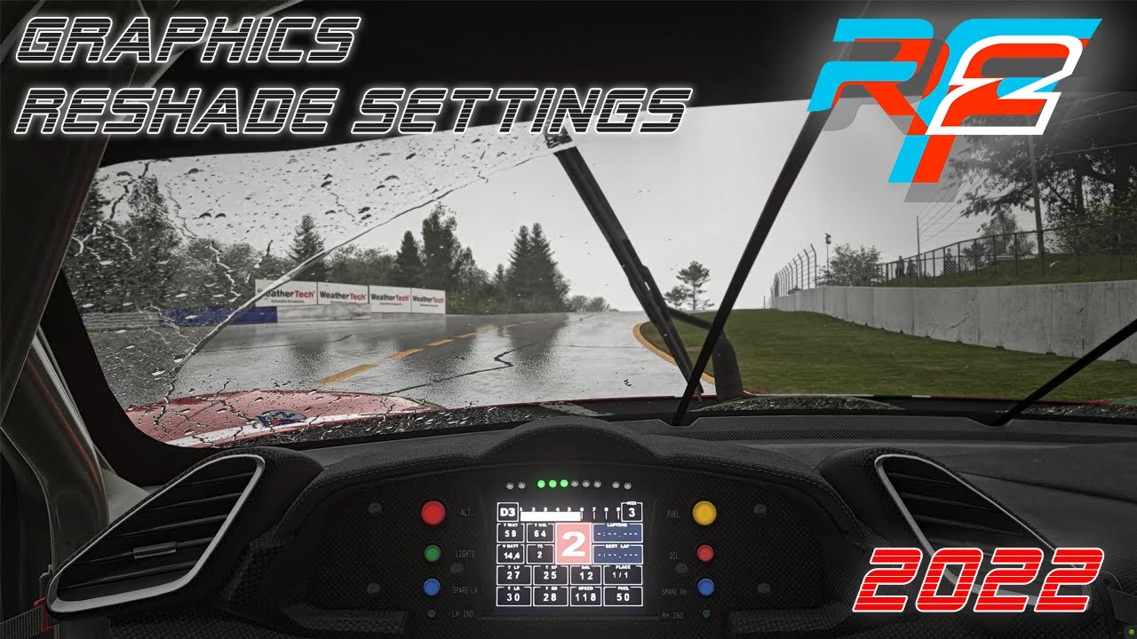 rFactor2- the BEST GRAPHICS/ReShade settings for rFactor2 in 2022 - YouTube