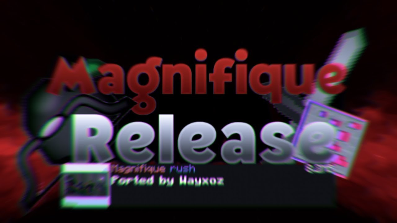 Magnifique Rush Texture Pack Rush MCPE release [FPS] - YouTube