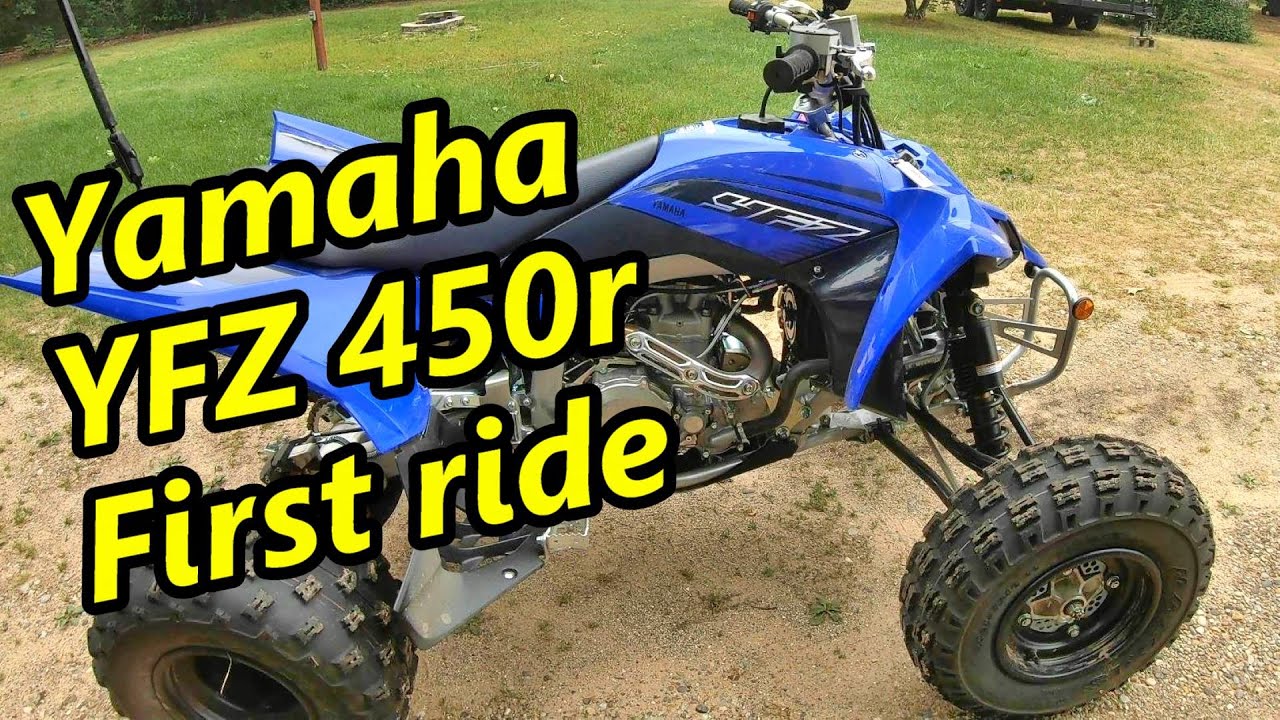 2023 Yamaha YFZ 450r First Ride - YouTube