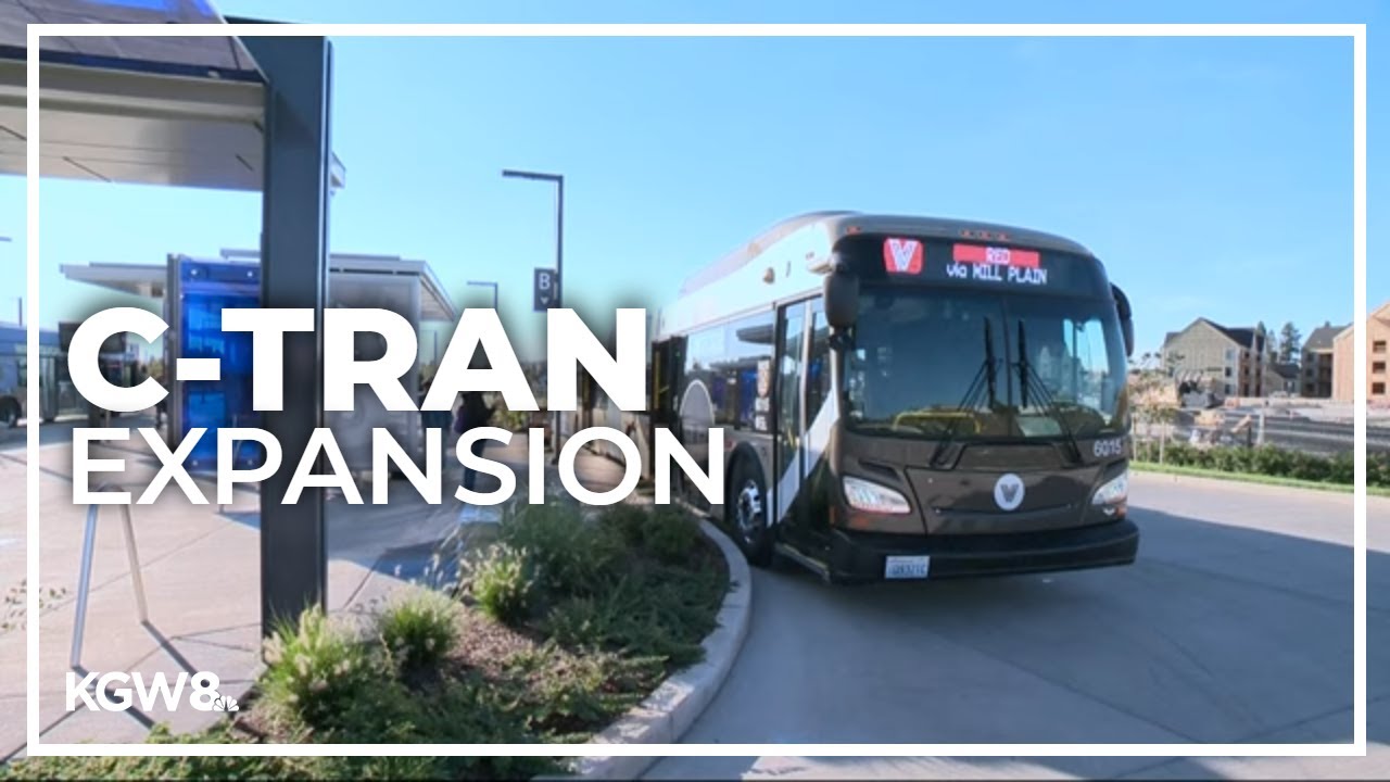 C-TRAN's bus rapid transit system launch expansion to Mill Plain ...