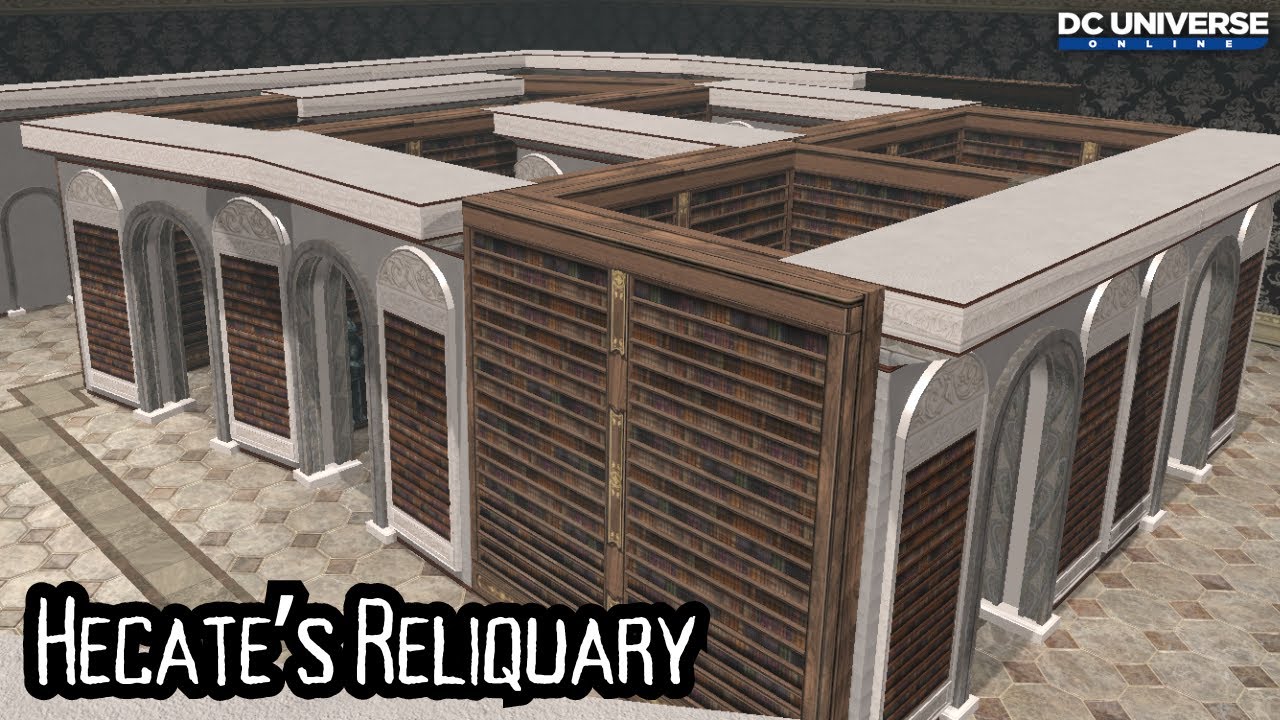 Hecate's Reliquary (WIP) | DCUO Base Tour - YouTube