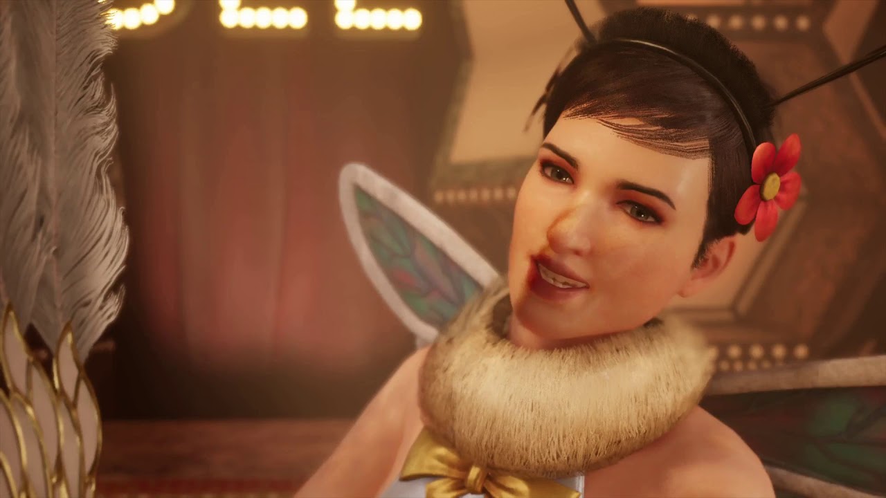 FFVII Remake HoneyBee Inn Dance Scene JP Voice - YouTube