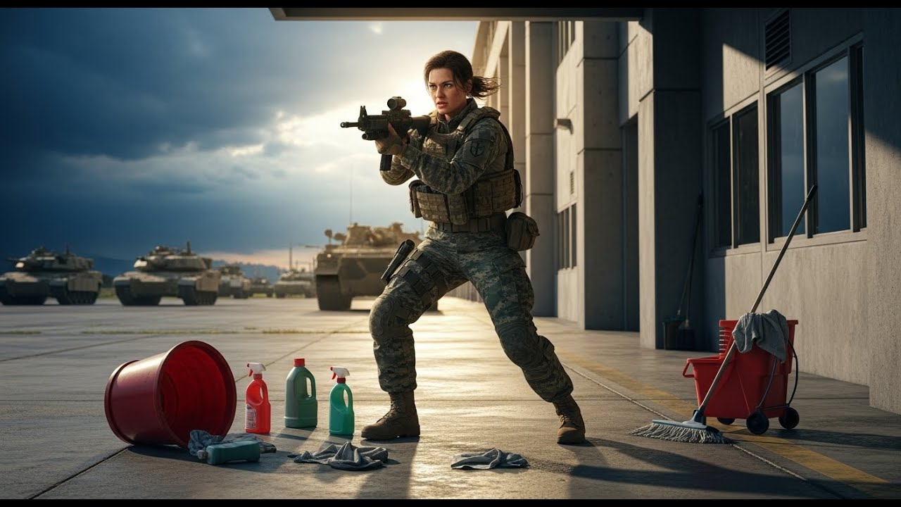 She Was Just Sweeping — Until Gunfire Revealed Her Delta Force Past ...