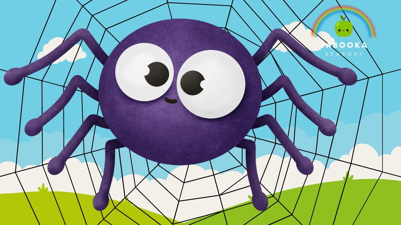 Incy Wincy Spider Nursery Rhymes! Newborn Cartoon Video with Cute and ...