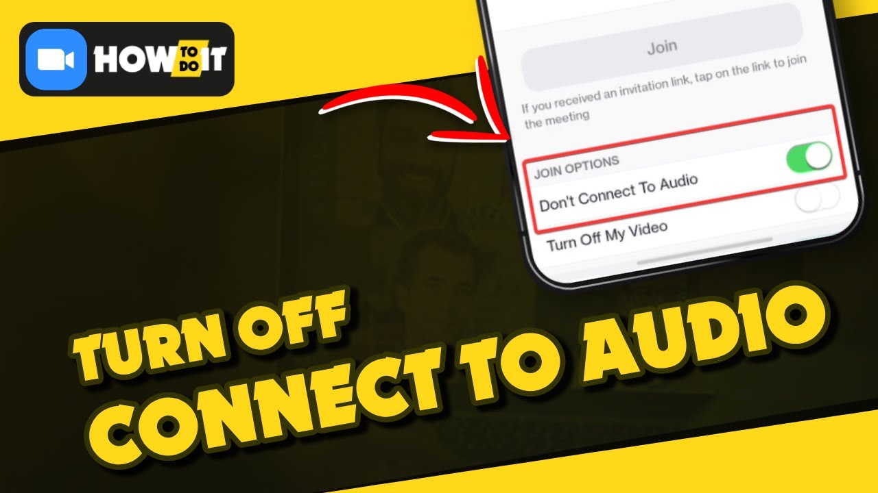 How to turn off connect to audio on zoom 2024 | Skill Wave - YouTube
