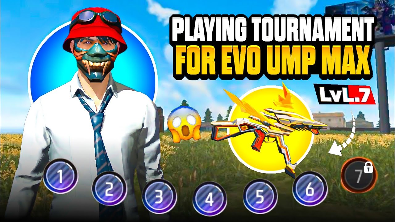 Turning 1₹ To Evo Ump Max By Playing Tournament 🔥 | Solo Tournament ...