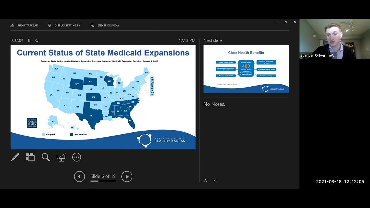 Hot Topic: Spencer Culver: Alliance for a Healthy Kansas - YouTube