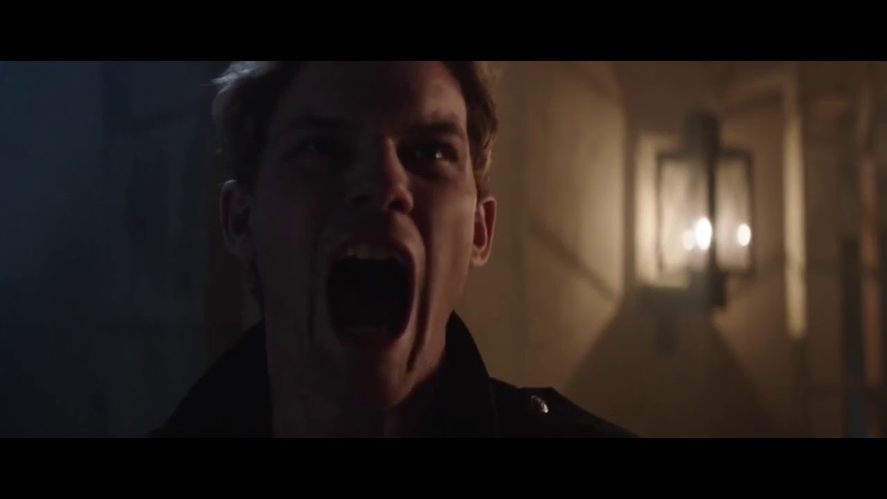 Fallen 2016 - Luce Jumps from Balcony scene HD - YouTube