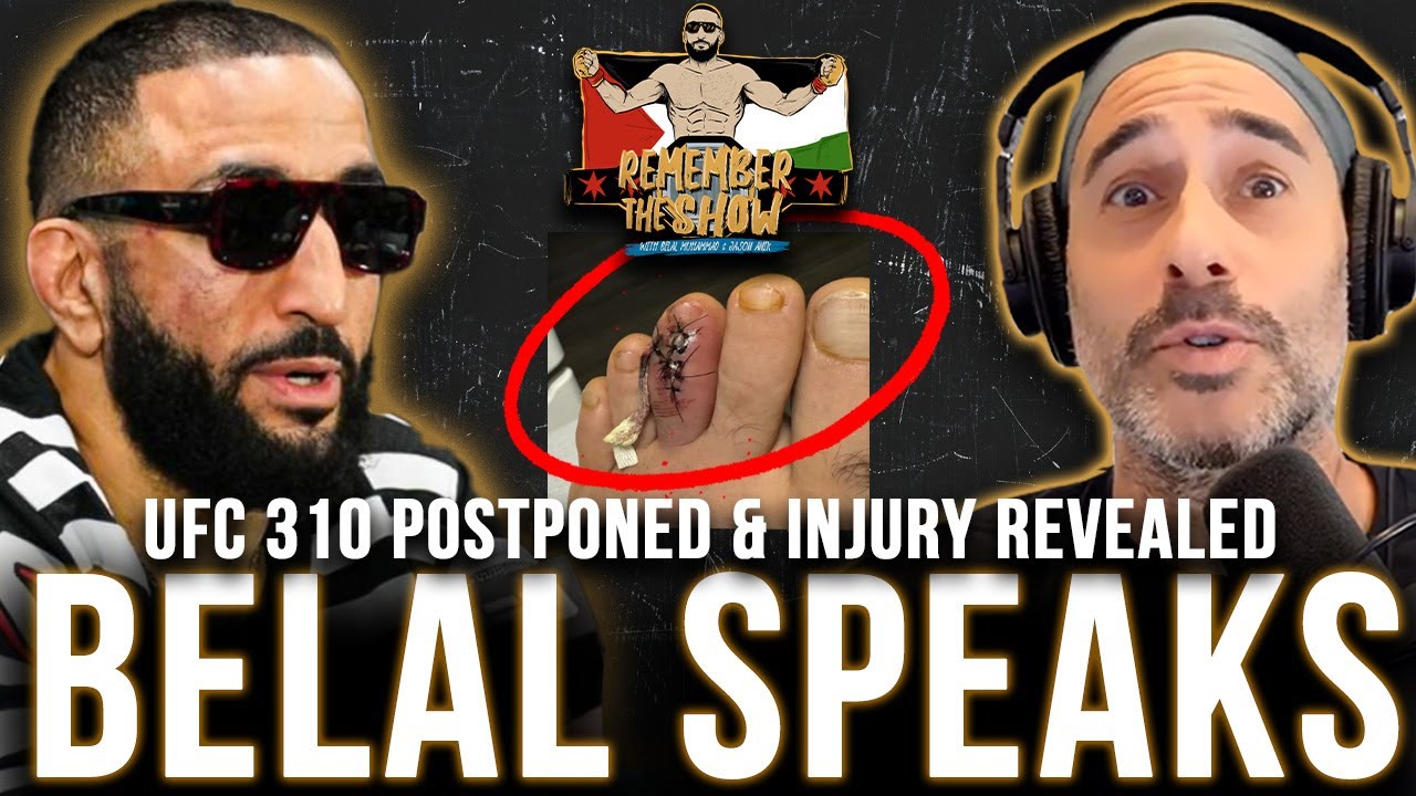 Belal Muhammad Injury News & UFC 310 Postponed + BELAL RESPONDS with ...